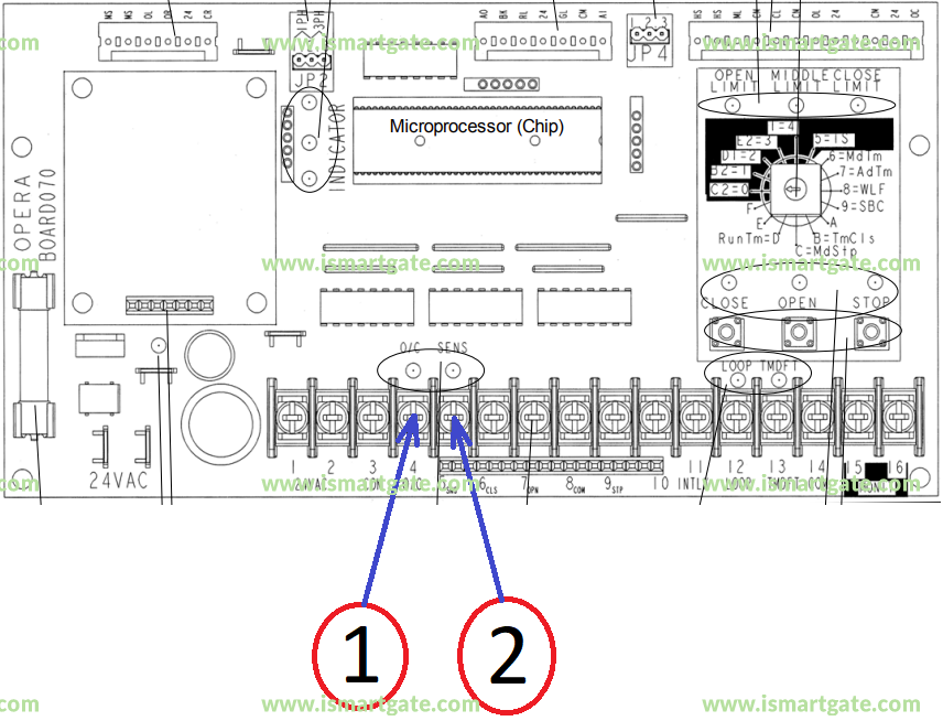 smart garage door opener for Manaras Opera-MJ