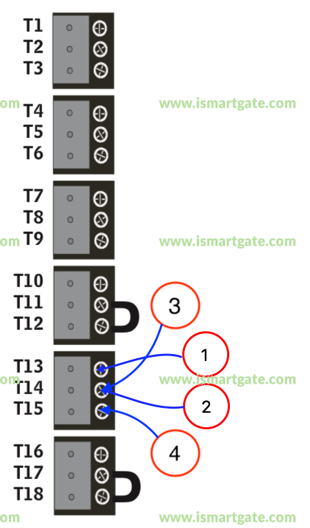 smart garage door opener for Rollertec V2