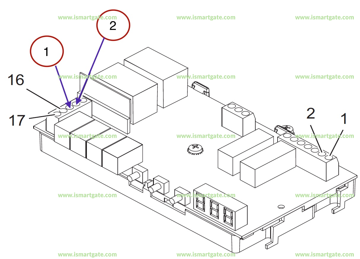 smart garage door opener for Entrematic MAGIC 1000