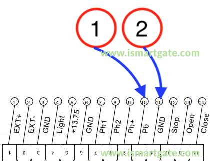 smart garage door opener for TMT Automation BOXER 800