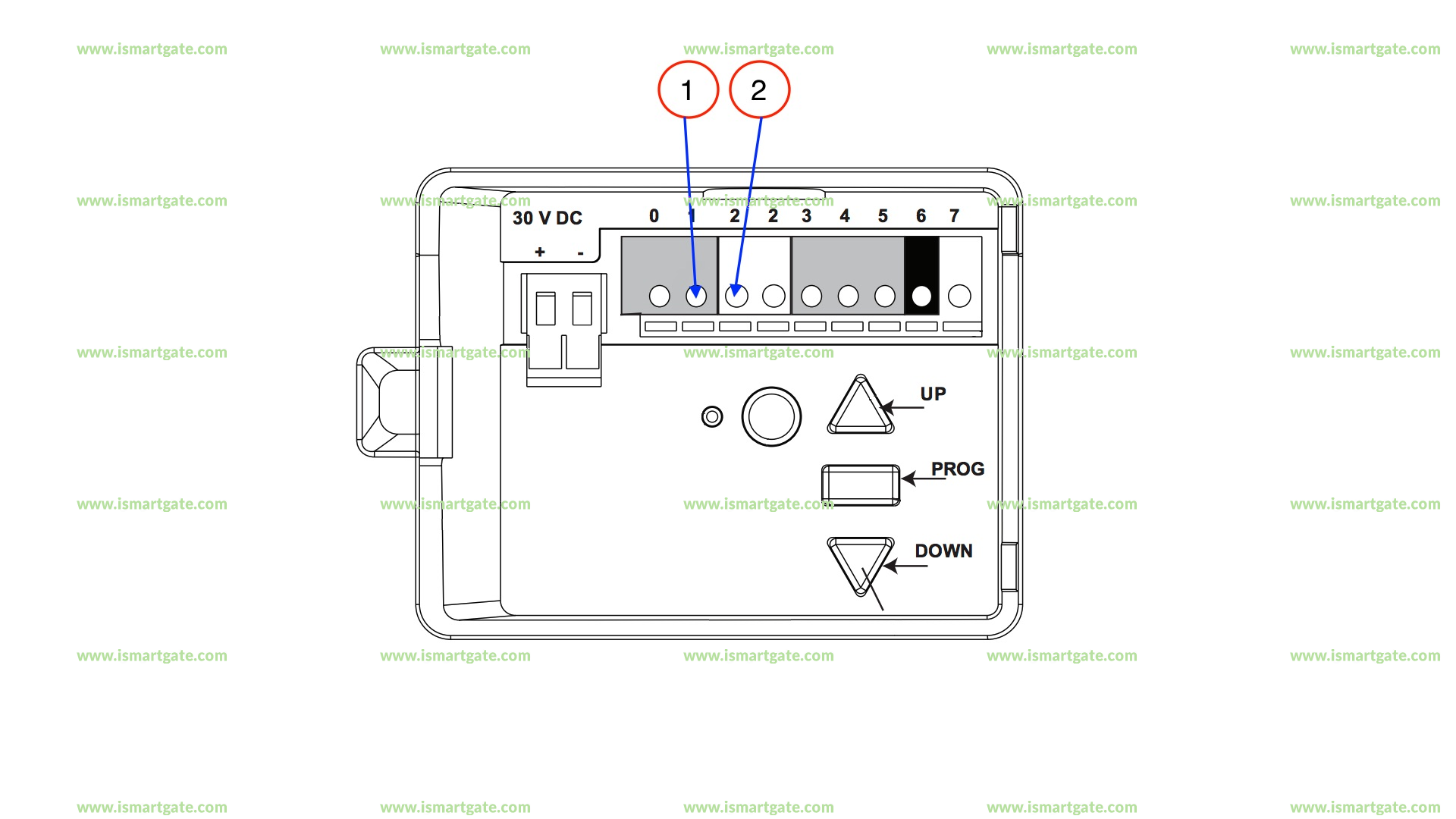 smart garage door opener for MERLIN Commander Essential MS65MYQ